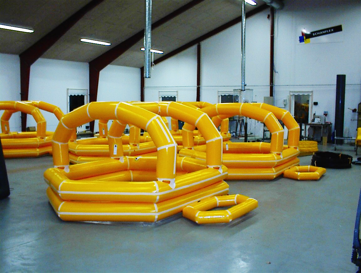 Safety rafts | Schanflex is the place for special tasks | Schanflex ApS